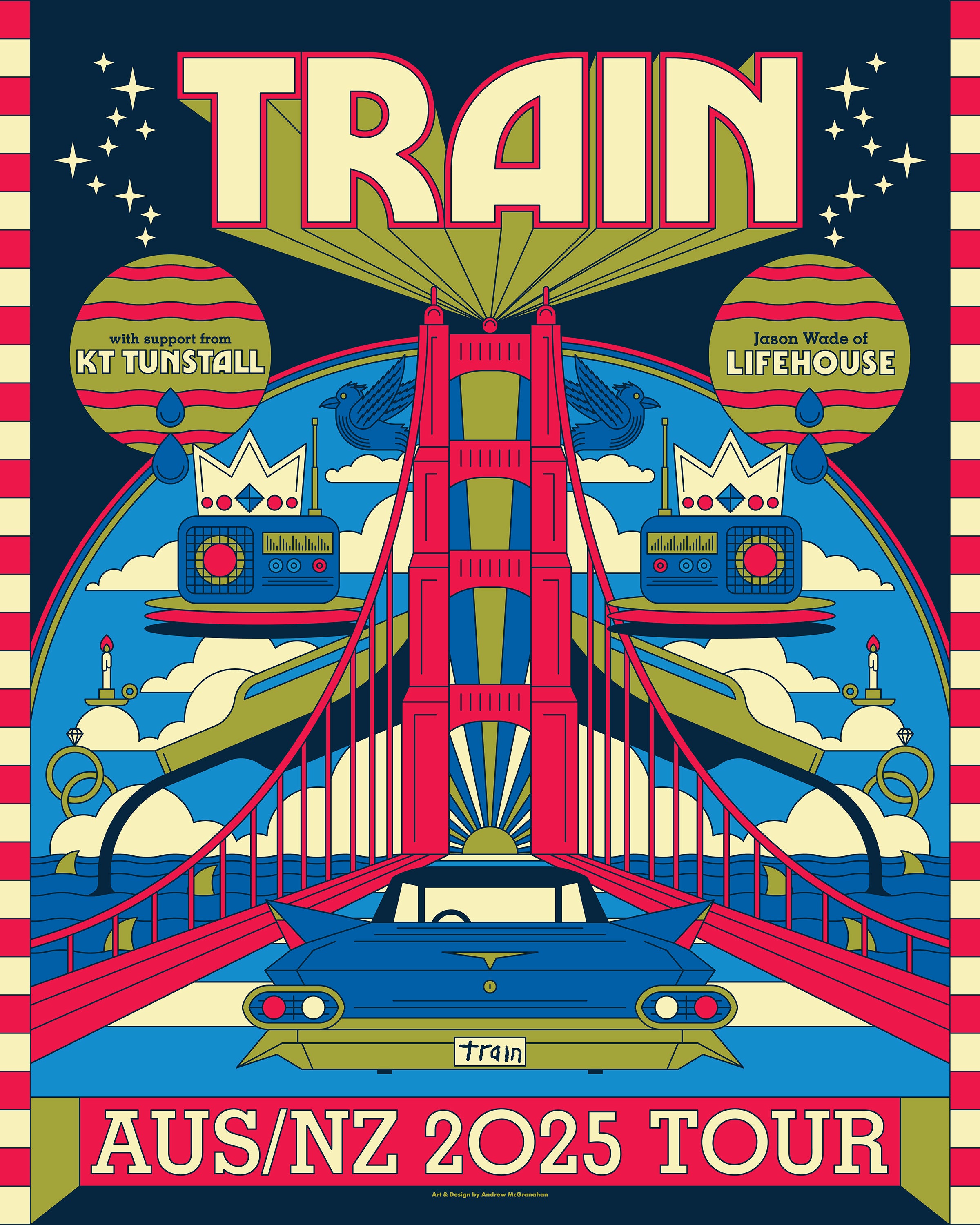 Just Announced: AUS/NZ 2025 Tour! – Train