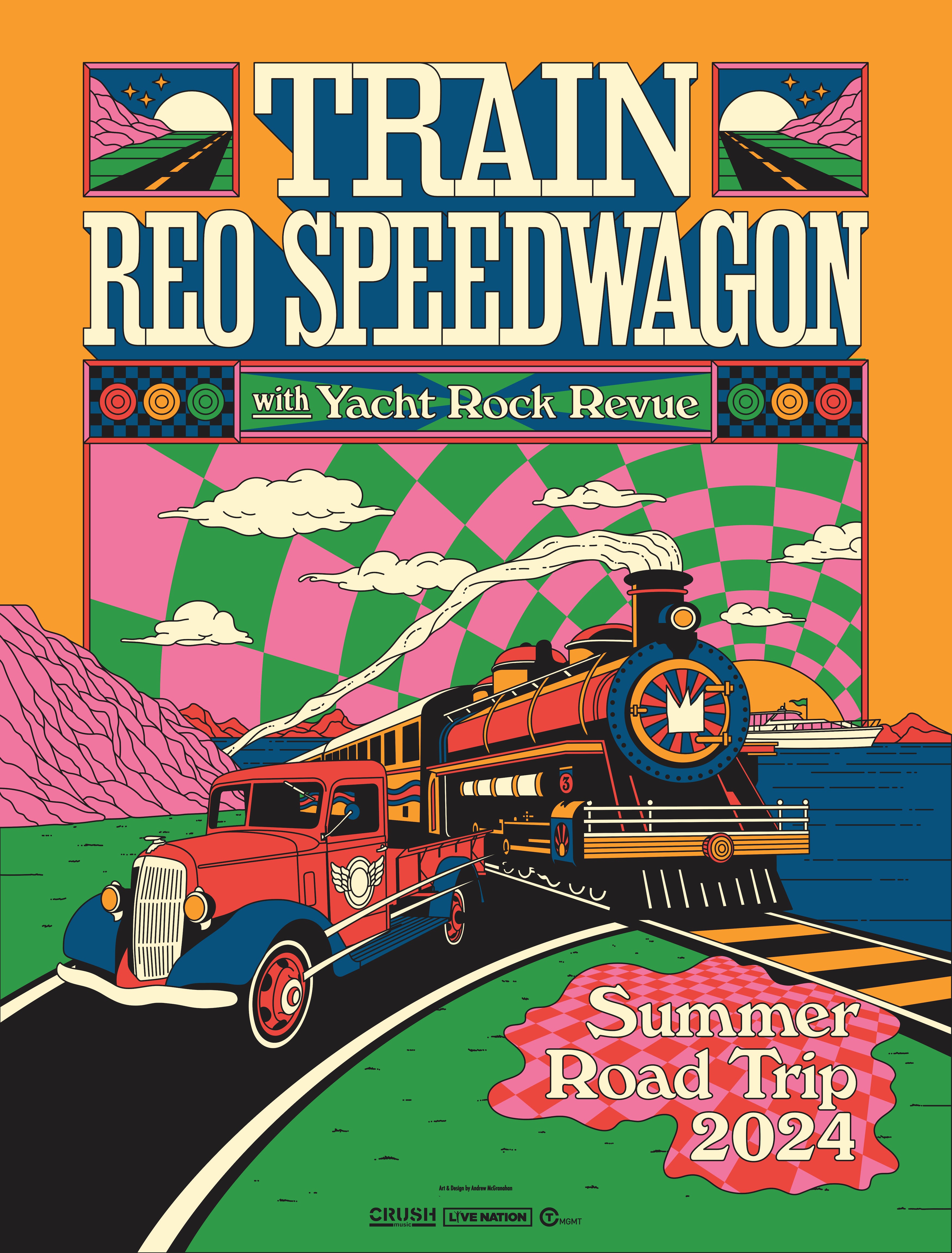 Just Announced - Summer Road Trip 2024! – Train